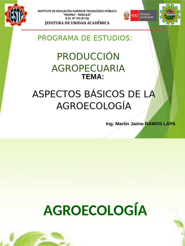 Aspectos Basico 1 | PDF | Agroecología | Agricultura