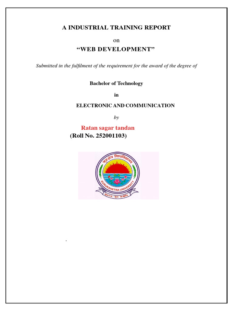 Dhanender report | PDF | Html Element | Html