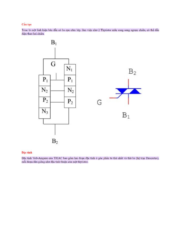 Tìm hiểu triac | PDF