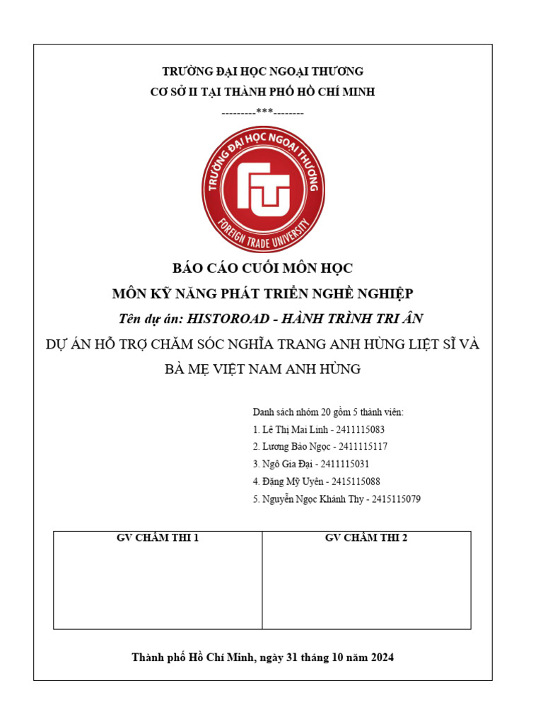 Chung Báo Cáo Final 10 | PDF