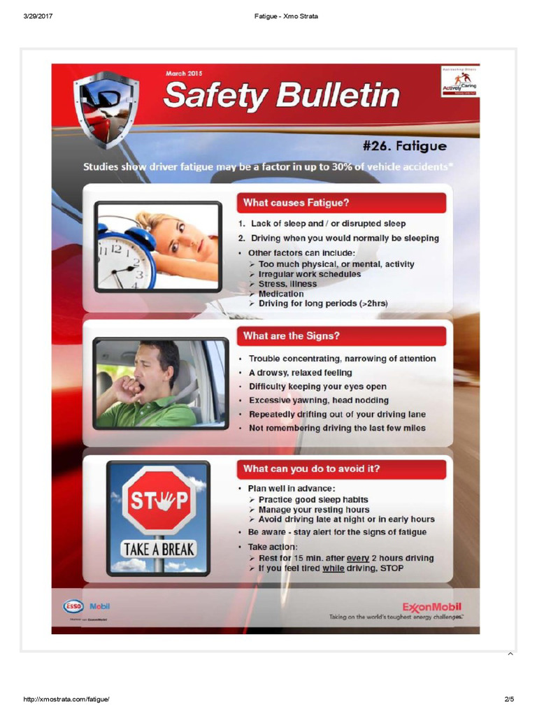 Fatigue - Xmo Strata | PDF