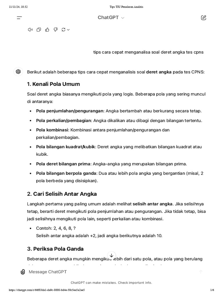 Tips TIU Penalaran Analitis PART 7 | PDF