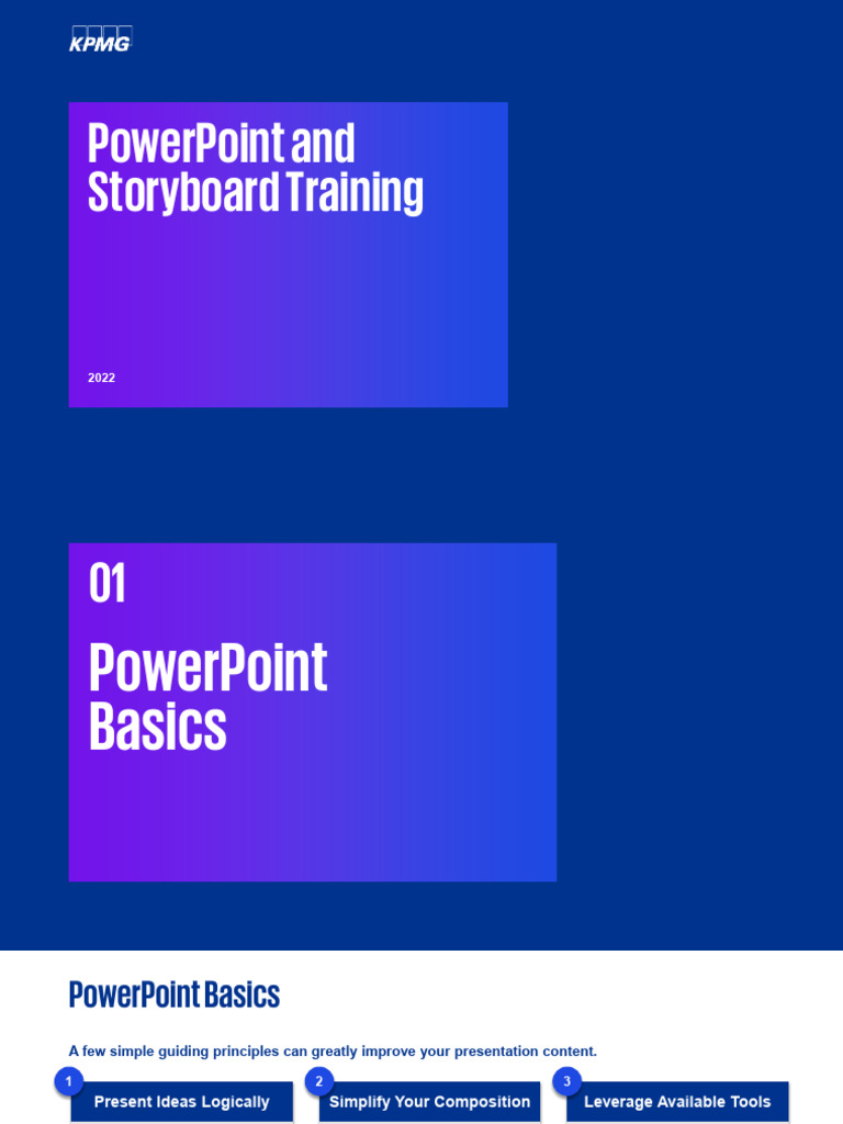 PowerPoint & Storyboarding Guide | PDF | Microsoft Power Point | Computing