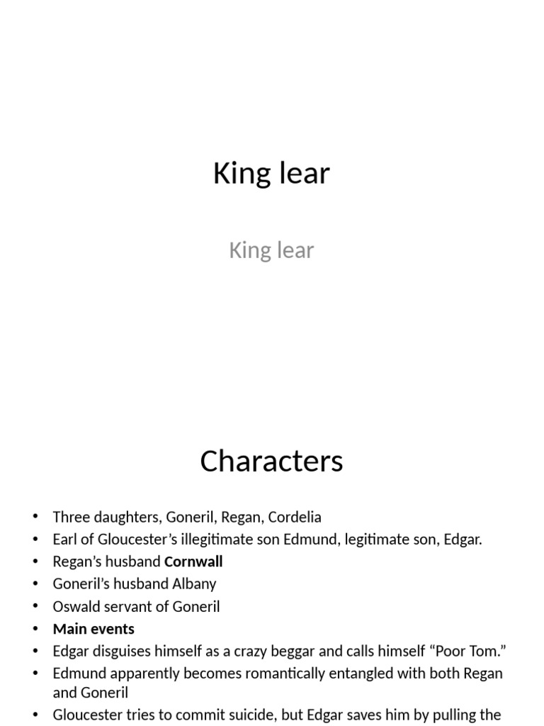 king lear | PDF | Othello | Hamlet