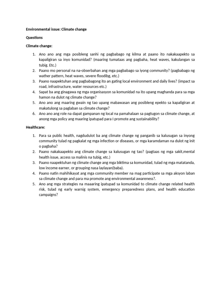 Environmental Issue | PDF