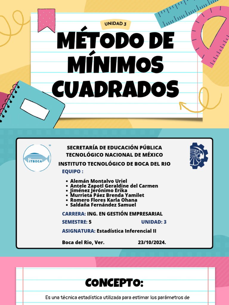 Método de Mínimos Cuadrados | PDF | Mínimos cuadrados | Econometría