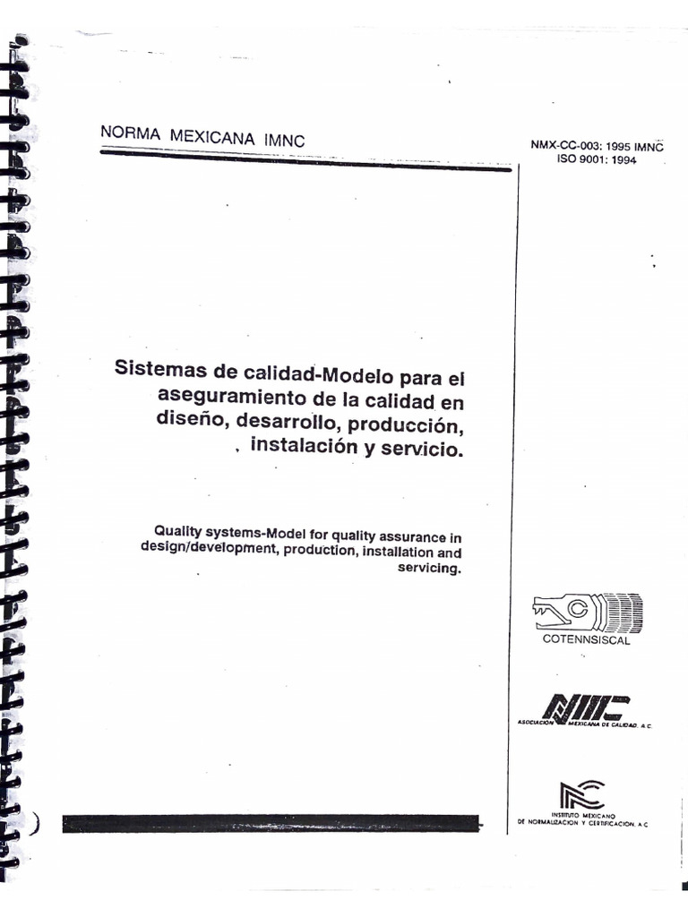 NMX-CC-003 Imnc | PDF