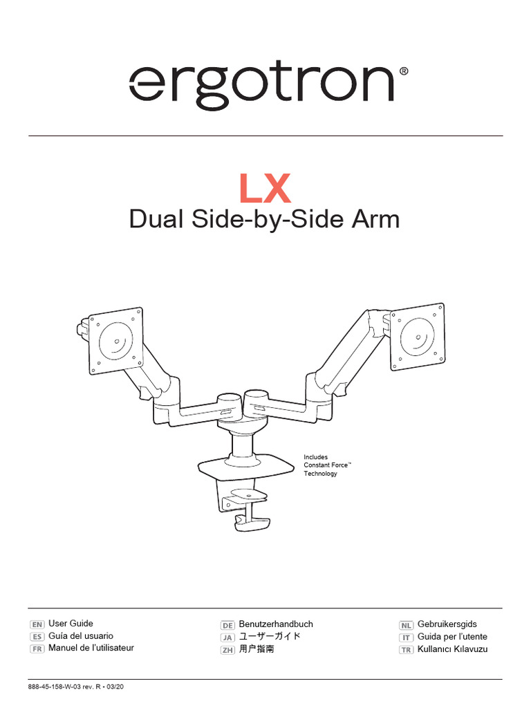 Ergotron LX Dual | PDF