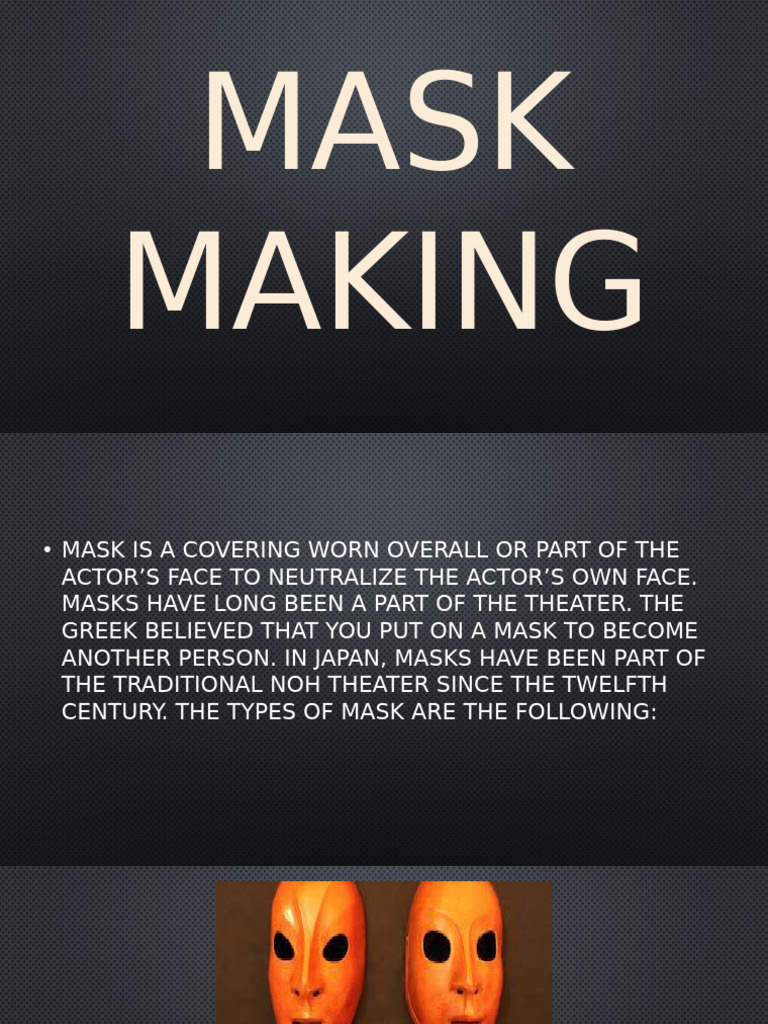 Exploring Neutral and Larval Masks | PDF | Philosophy | Young Adult