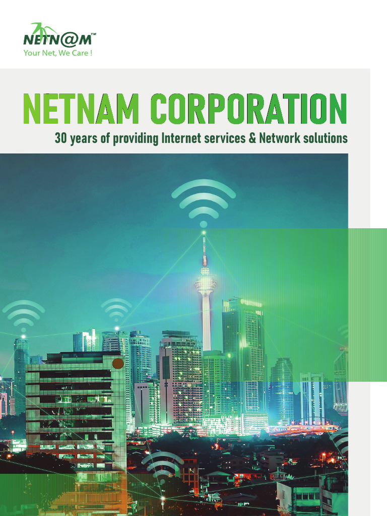 Profile NetNam 2024 ENG | PDF | Computer Network | Cloud Computing