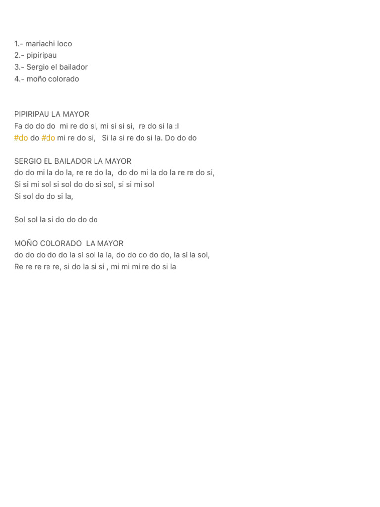 Mariachi Loco | PDF