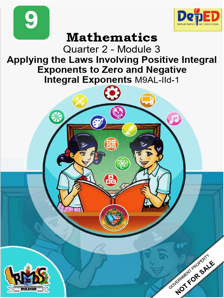 Module 3 in Mathematics 9 | PDF | Exponentiation | Mathematics