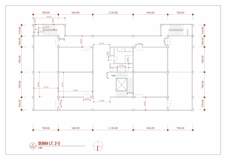 Denah Rektorat UWM - Banyuraden - Lt. 2-3 | PDF