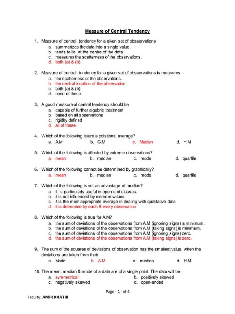 Biostate Mcqs 8 | PDF