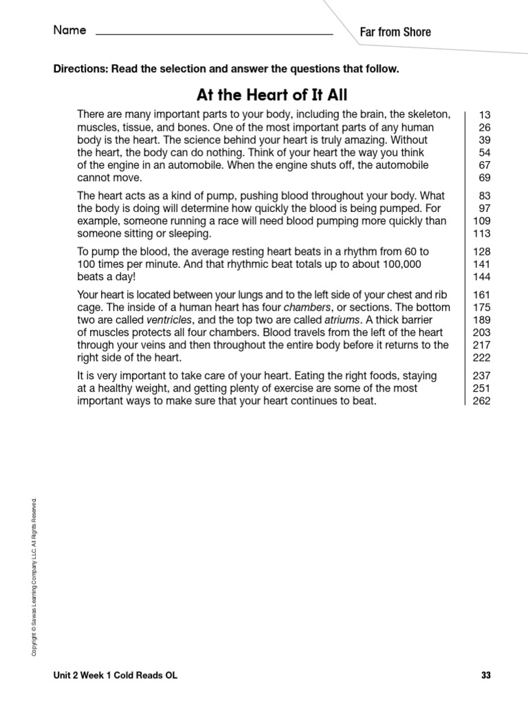 Grade Five Comprehension Sheets (1st Semester) - 12-21 | PDF | Coffee ...