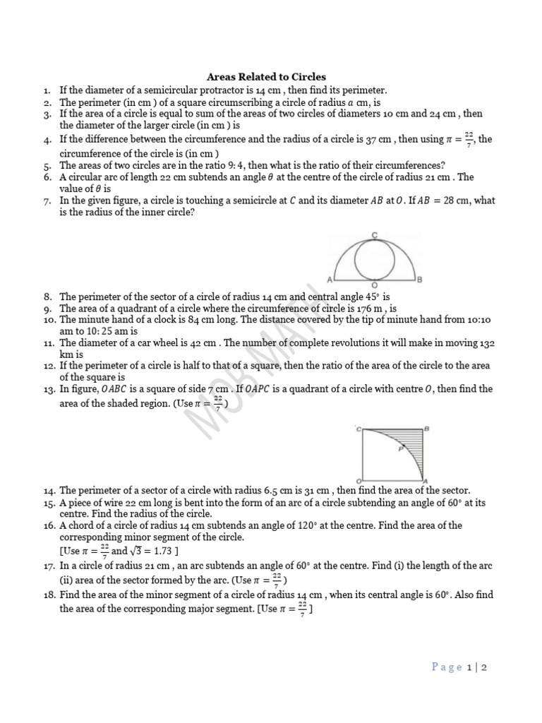 Total Surface Area of a Circle | PDF | Sphere | Circle