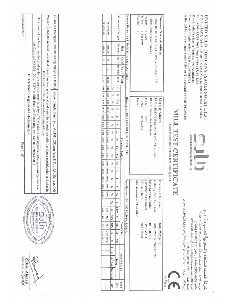 Ipe 180 Ksa S355JR | PDF