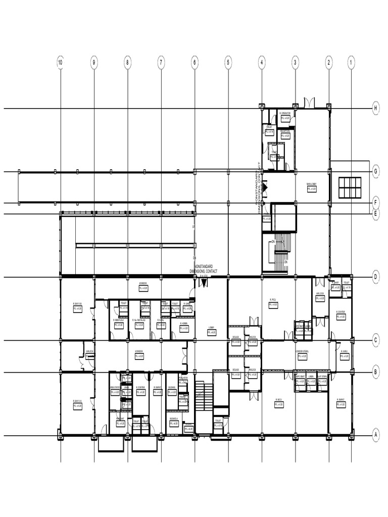 Denah ICU Lantai 2 | PDF