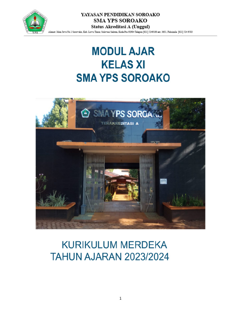 Modul Ajar TP 5 | PDF