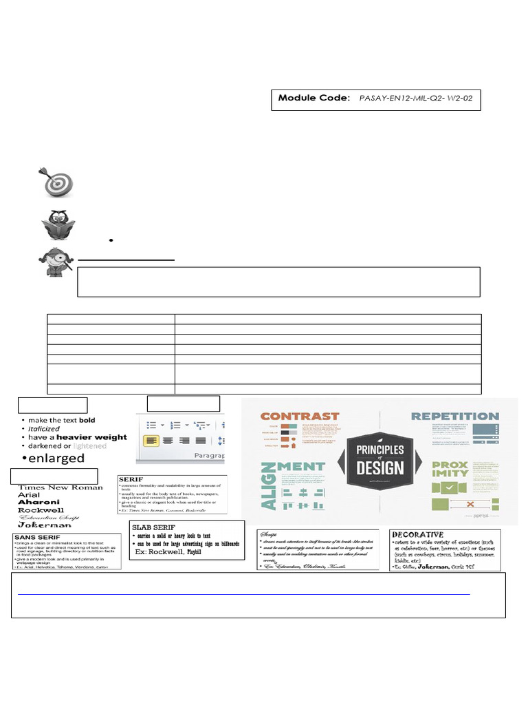 PASAY ENG12 MIL Q2 W2 02 Nazareno | PDF | Typography | Writing