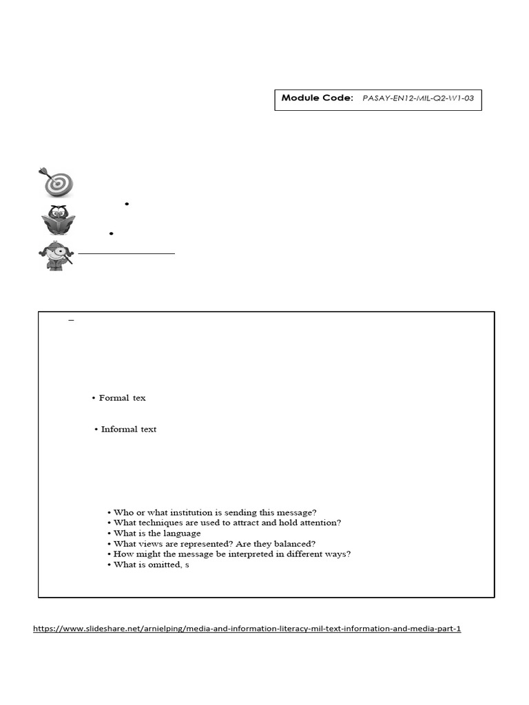PASAY ENG12 MIL Q2 W1 03 Nazareno | PDF | Information | News