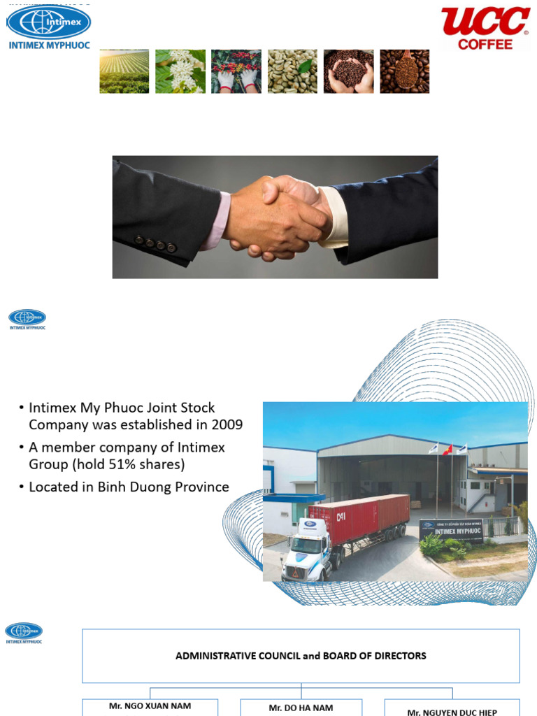 Welcome To Intimex My Phuoc | PDF | Agriculture