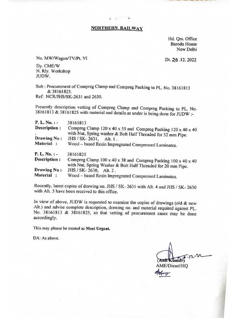 Compreg Clamp & Packing Drawings | PDF