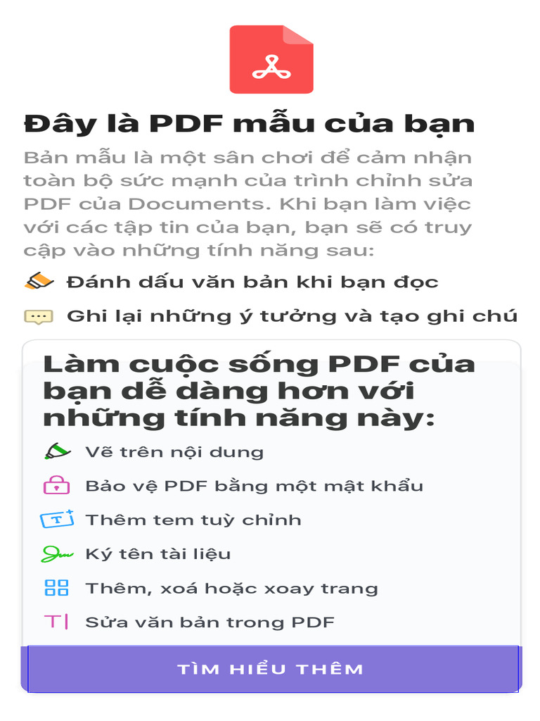 PDF Mẫu | PDF