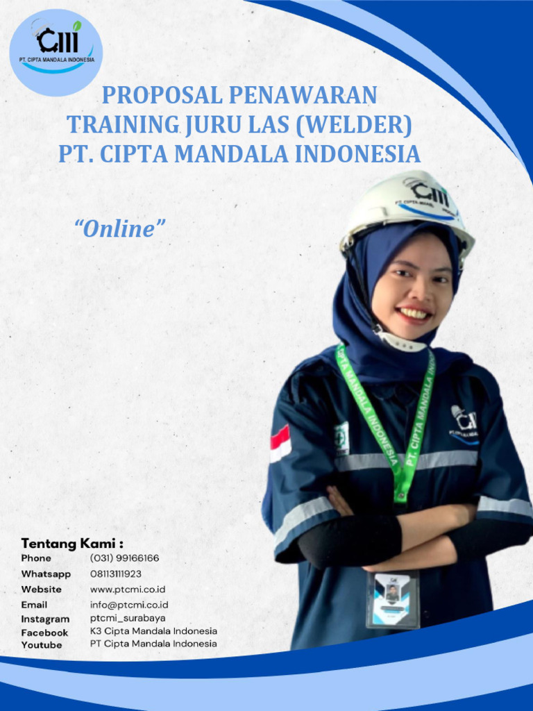 007 - Proposal Penawaran Welder - CMI | PDF | Bisnis