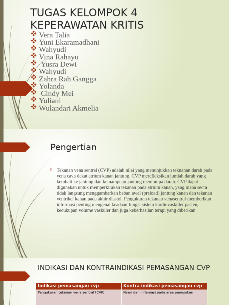 TUGAS KELOMPOK 4 Keperawatan Kritis | PDF