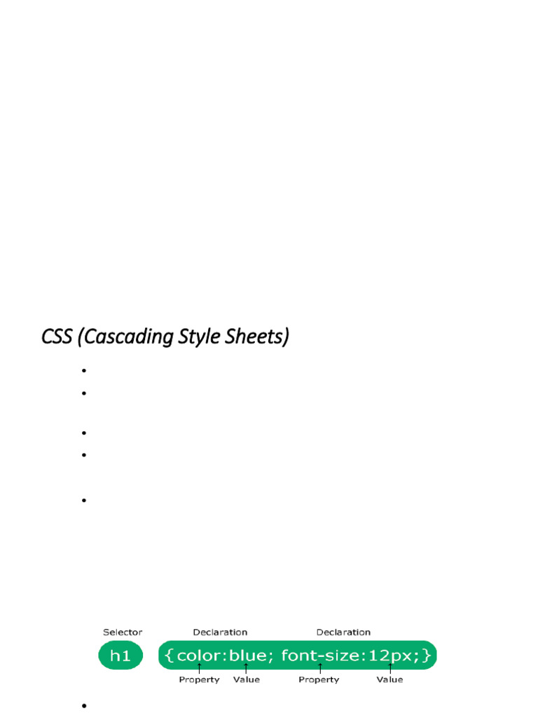 MODULE 2 Part 1 CSS | PDF | Html | Html Element MODULE 2 Part 1 CSS | PDF | Html | Html Element