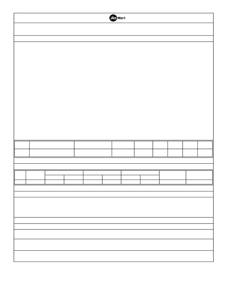 Reliance Retail Limited Tax Invoice: Original For Recipient | PDF ...