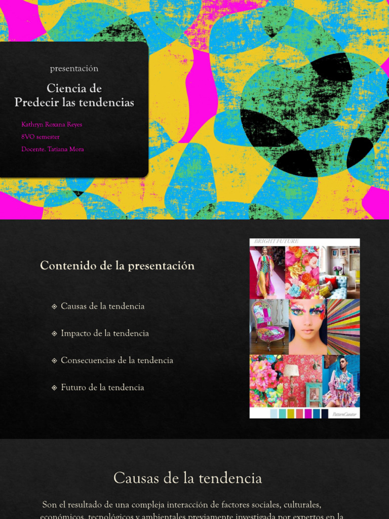 Ciencia de Predecir Una Tendencia | PDF | Moda | Industria textil