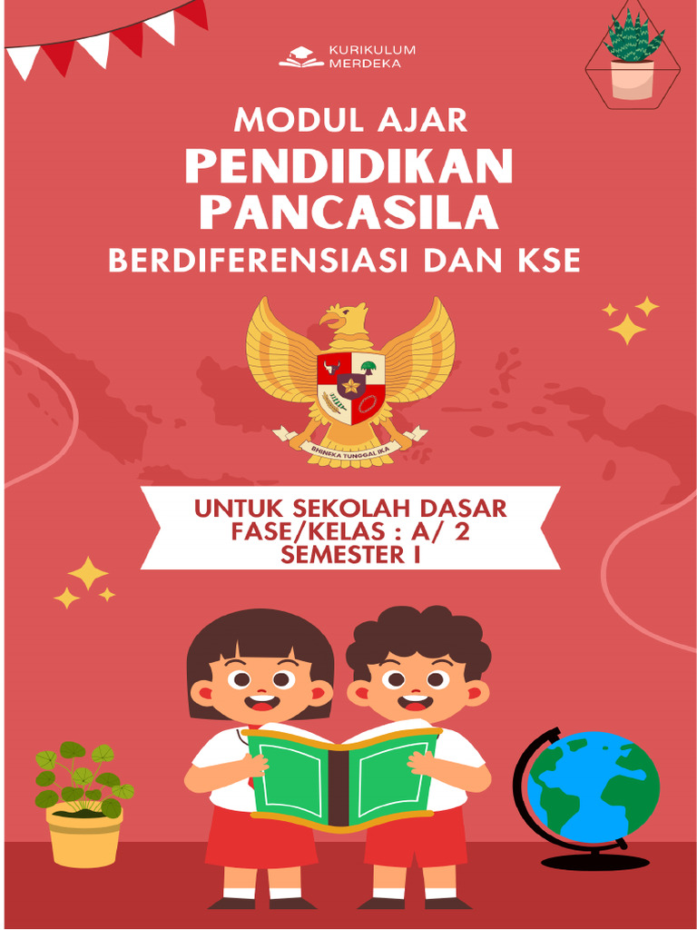 5 Modul Ajar Pendidikan Pancasila Berdiferensiasi Dan Kse Kelas 2 ...