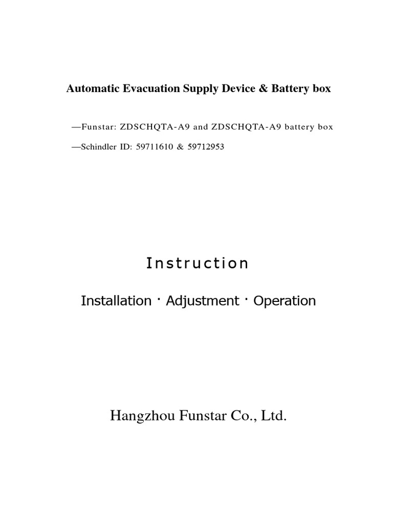 AESD | PDF | Elevator | Electric Power