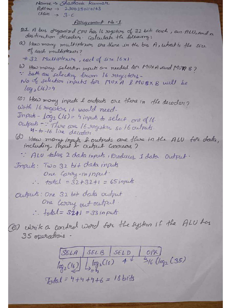 Coa Assignment | PDF