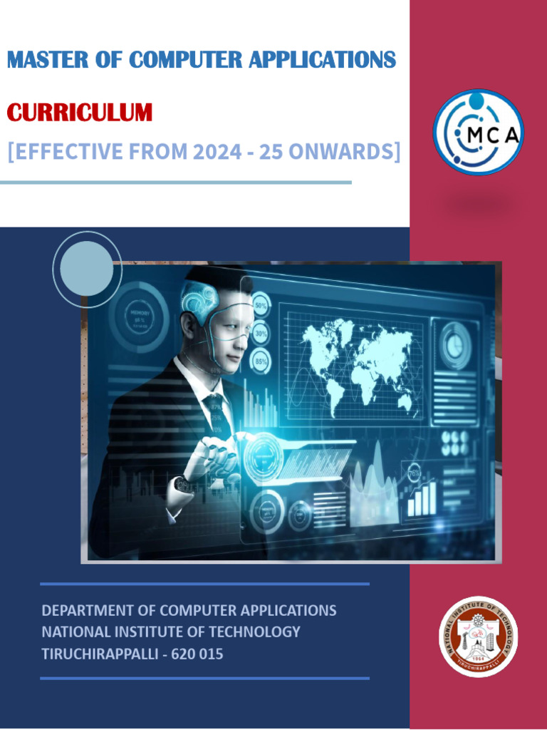 MCA Syllabus 2024 | PDF | Machine Learning | Internet Protocol Suite