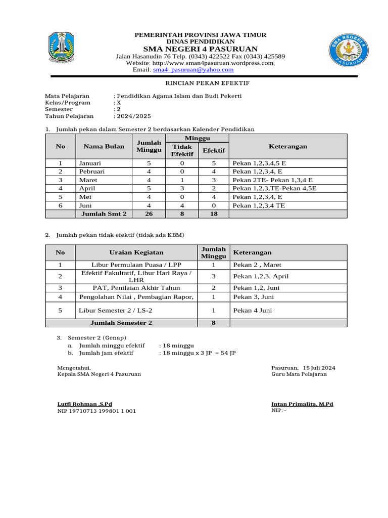 X RPE GENAP 2024 FIX | PDF