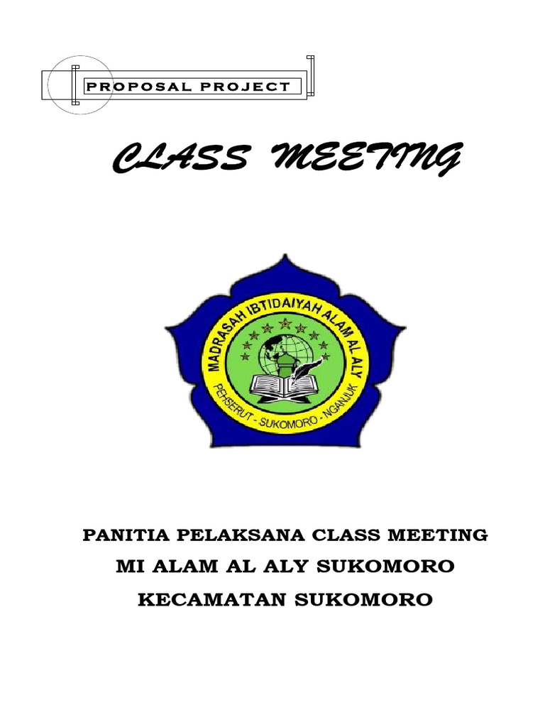 Proposal Kegiatan Class Meeting Tahun 2024 | PDF