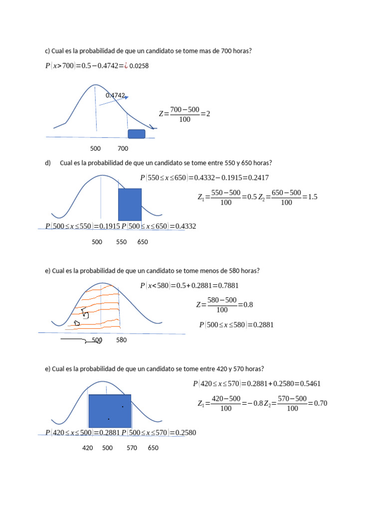 Continuacion Distribucion Normal | PDF