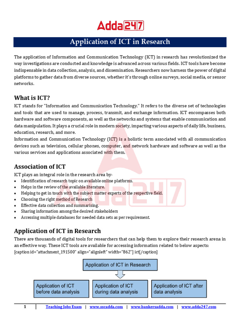 ICT-File | PDF | Information And Communications Technology | Data Analysis