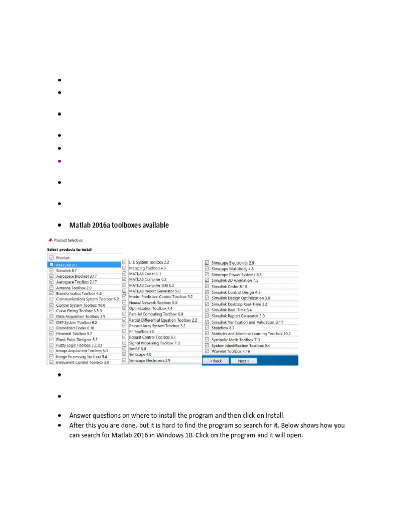MATLAB 2016a Installation Instructions For OU Students | PDF | Career ...