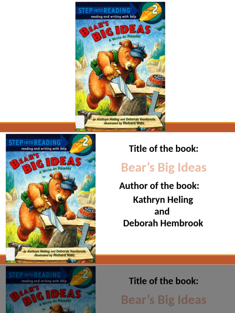 Bear's Big Ideas | PDF