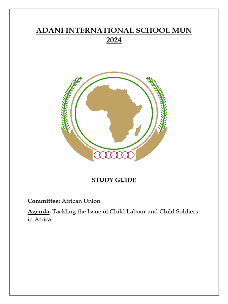 Au Study Guide Adani International School Mun 2024 | PDF | Child Labour ...