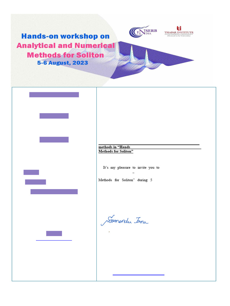 INVITATION_SOLITON-23__Sanjana Bhatia | PDF INVITATION_SOLITON-23__Sanjana Bhatia | PDF