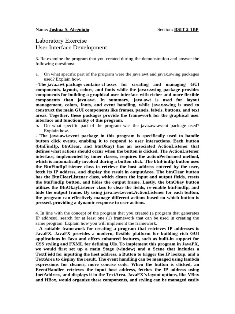 06 Laboratory Exercise 1 - ARG | PDF | Graphical User Interfaces ... 06 Laboratory Exercise 1 - ARG | PDF | Graphical User Interfaces ...