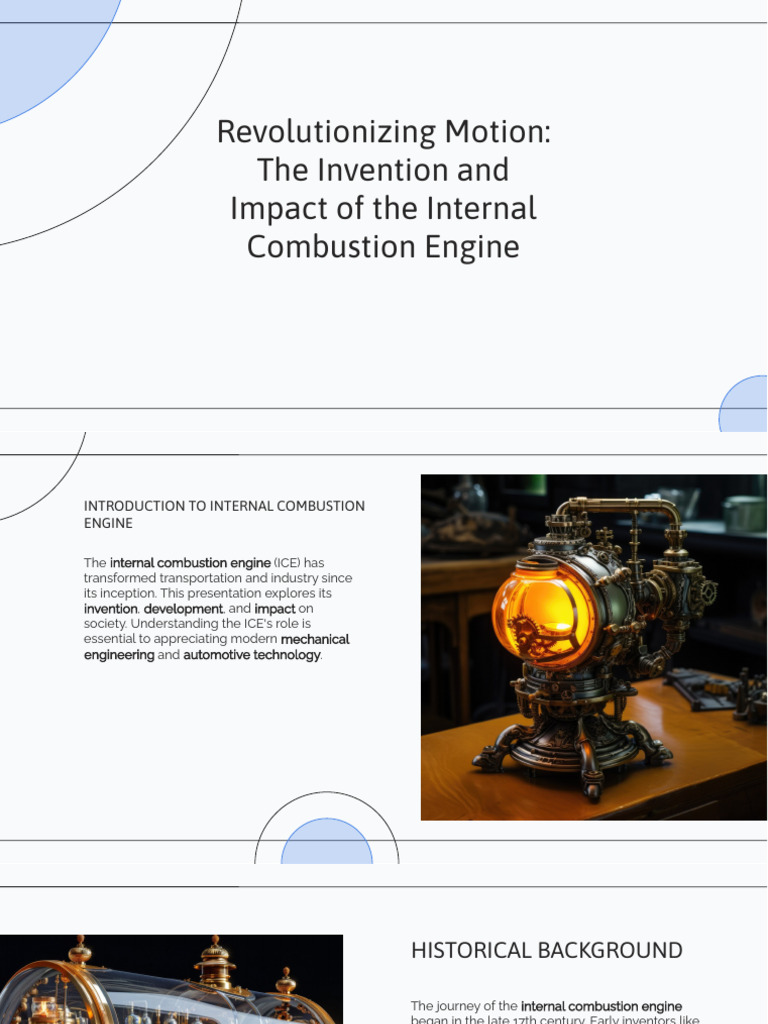Engineering's ICE Revolution | PDF | Engines | Internal Combustion Engine