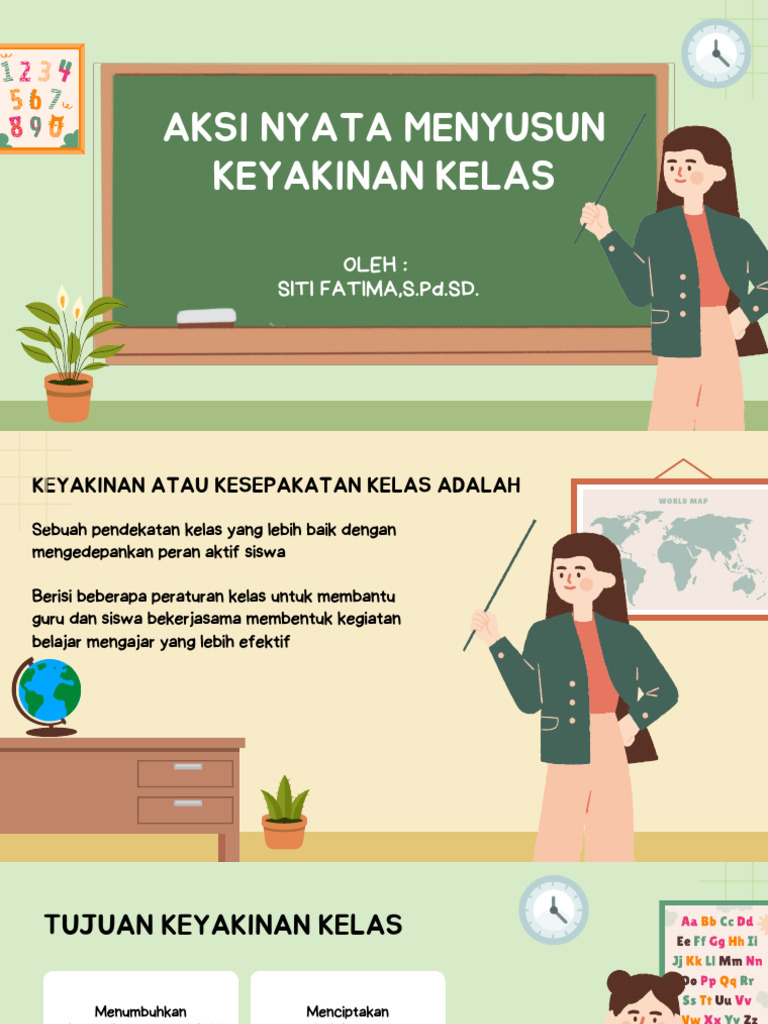 Membangun Keyakinan Kelas Efektif | PDF | Karier & Perkembangan ...