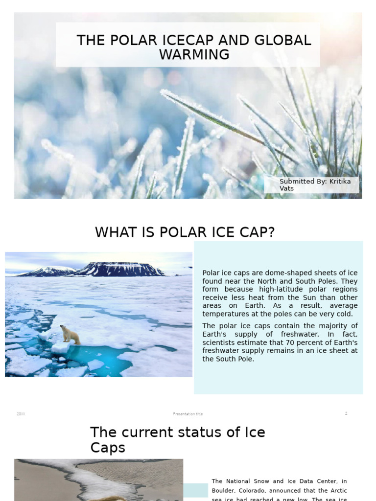 The Polar Icecap and Global Warming | PDF | Climate Change | Arctic