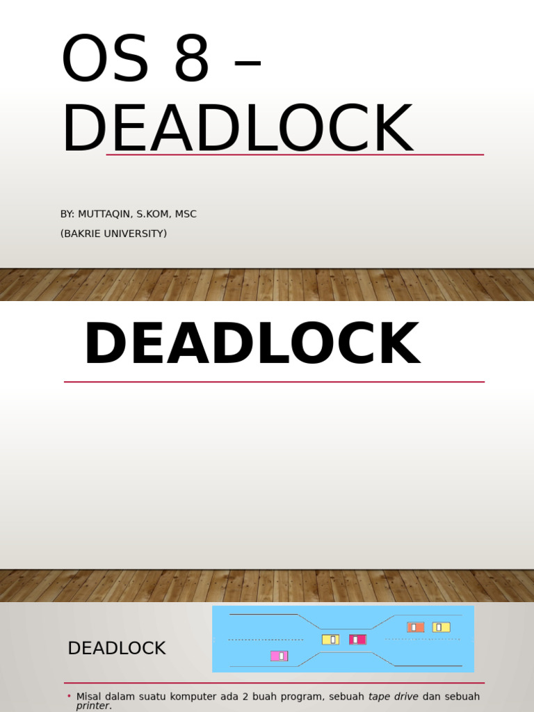 OS 8 - Deadlock | PDF | Algorithms And Data Structures | Concurrency (Computer Science)